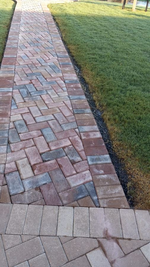 Paver Walkway Installation in Covington, LA
