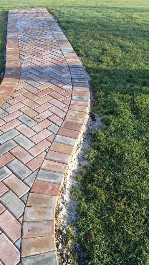 Paver Walkway Installation in Covington, LA